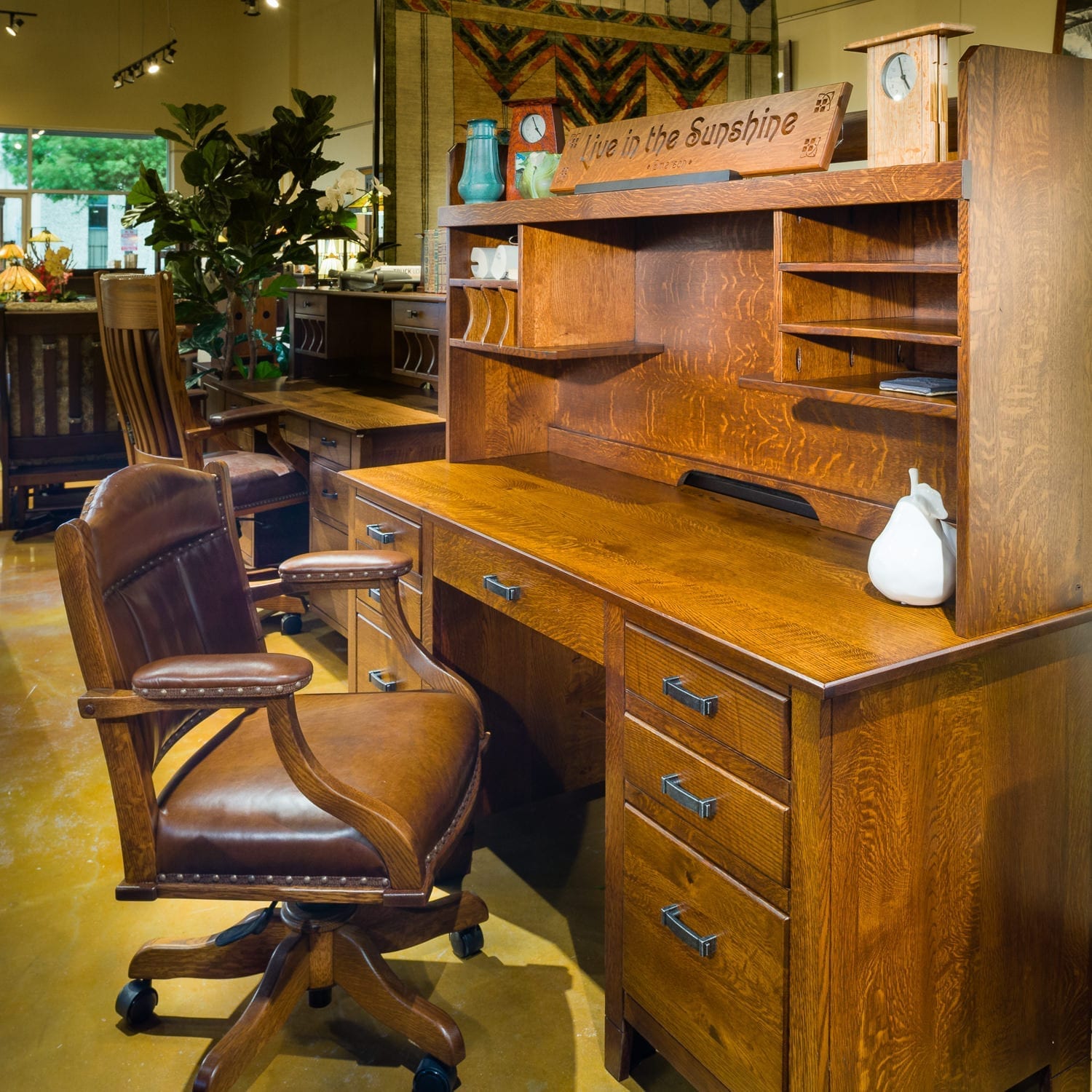 Amish Home Office Furniture | The Amish Craftsman in Houston