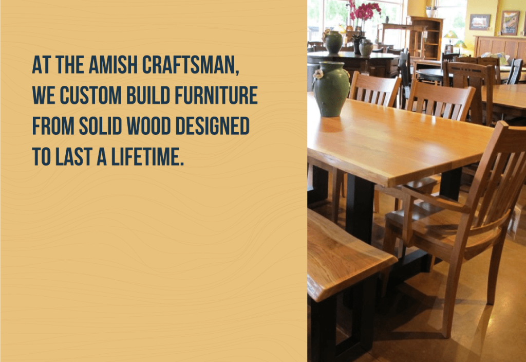 How To Style & Design With Rustic Furniture - The Amish Craftsman