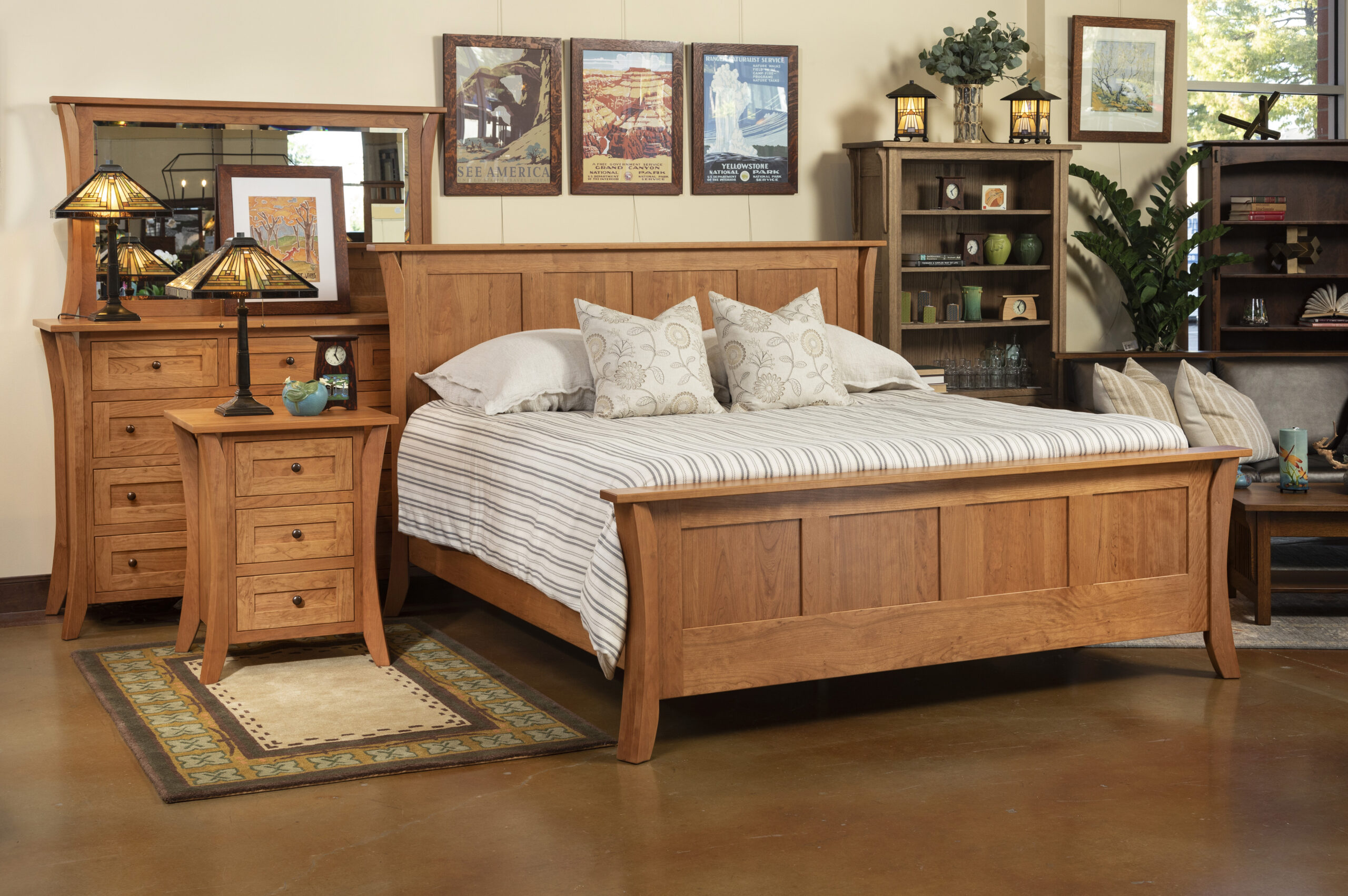 Hand-crafted Beds and Bedframes - The Amish Craftsman