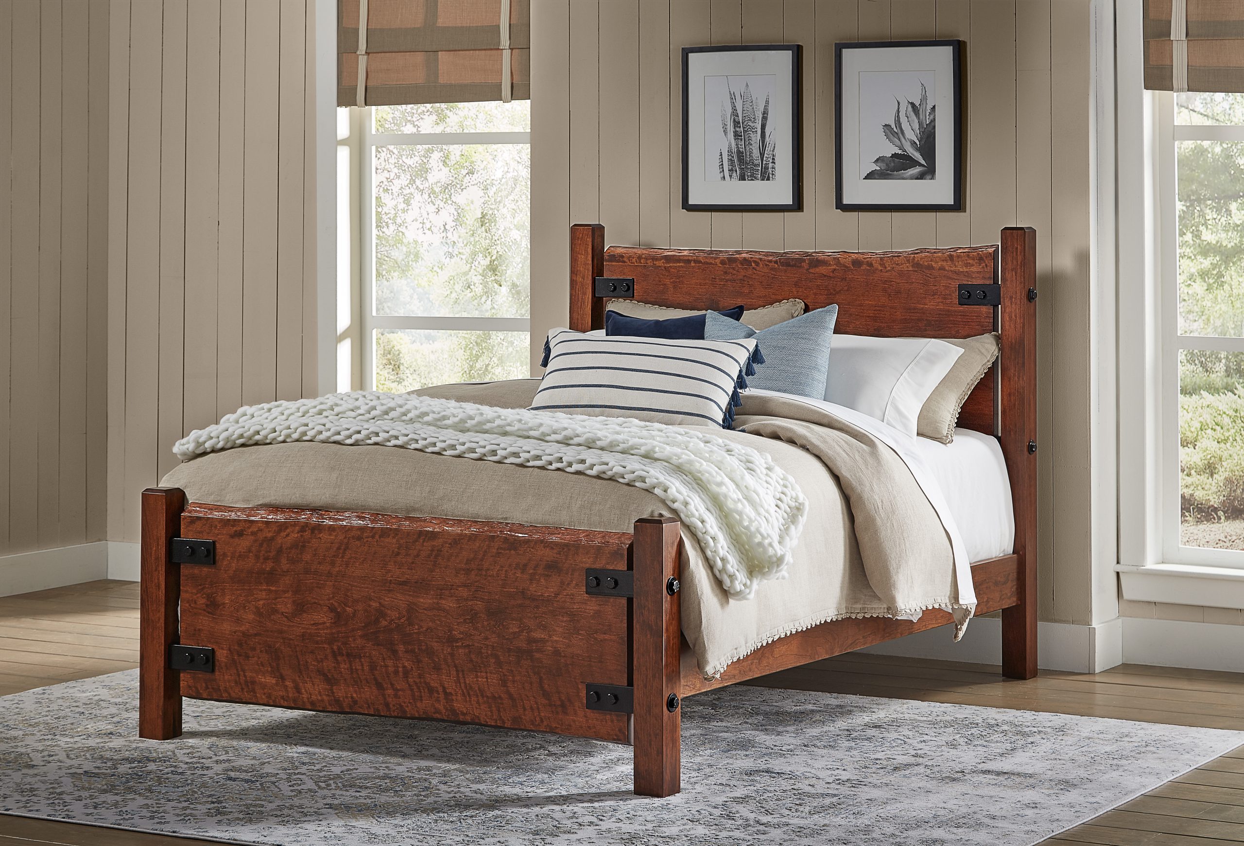 Amish Made Bed Frames Houston TX | The Amish Craftsman